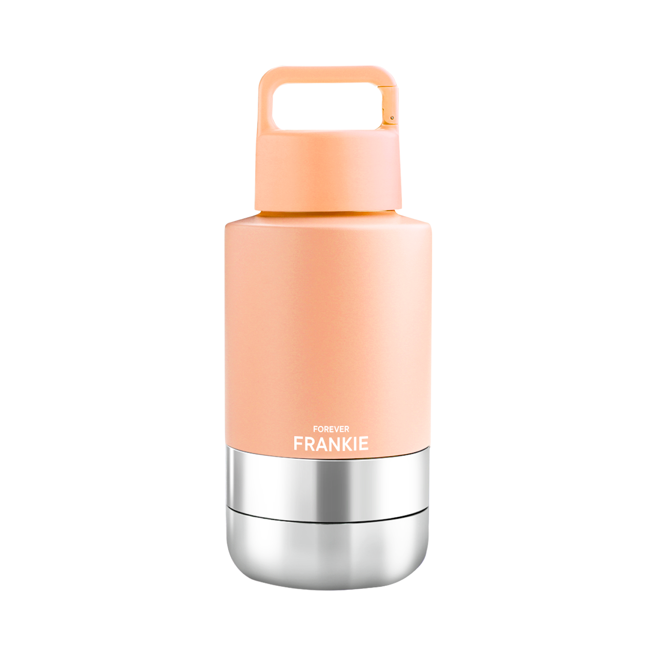 Peach Portable Human / Dog Stainless Steel Adventure Drink Bottles ...
