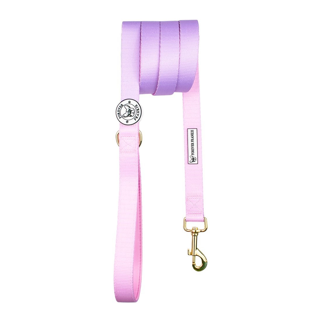 Pastel Pink / Lavender - Luxe Dog Lead – Forever Frankie