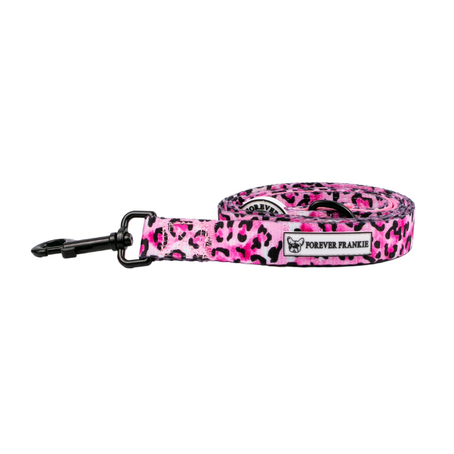 Pink Leopard - Dog Lead – Forever Frankie
